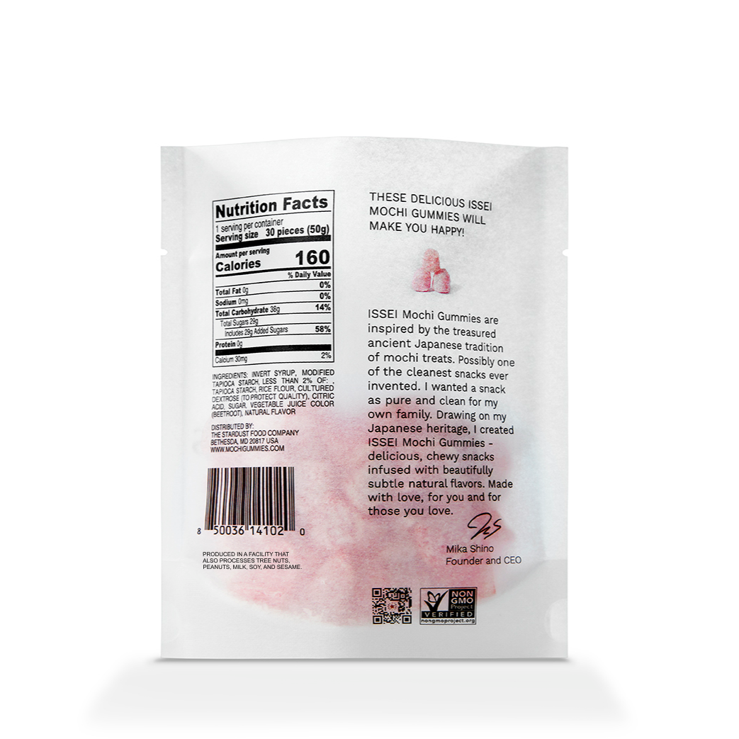 Issei Mochi Gummies-Delicious Chewy Candy